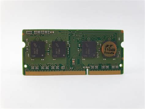 Оперативная память для ноутбука Sodimm Micron Ddr3l 4gb 1600mhz Pc3l