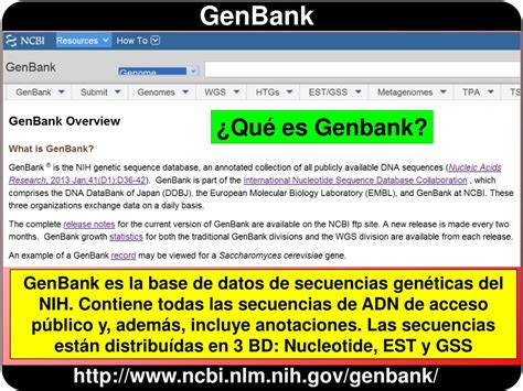 Ppt International Nucleotide Sequence Database Collaboration