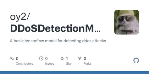 Github Oy2ddosdetectionmodel A Basic Tensorflow Model For Detecting