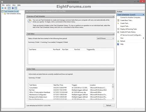 Task Scheduler Add Or Remove From Control Panel Windows 8 Help Forums