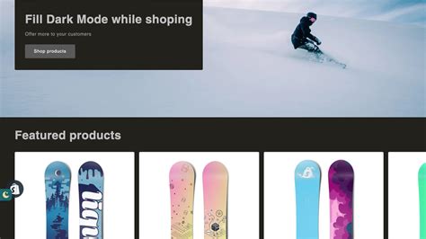 Dark Mode ‑ Night Eye Night Eye Dark Mode Enhance Your Shopify