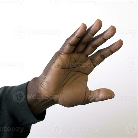 Inviting Gesture A Hand Demonstrating The Come Here Motion On White Background 29977167 Stock