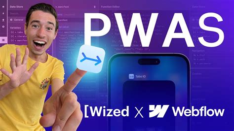Build Pwas In Webflow Using Wized No Code Progressive Web Apps In