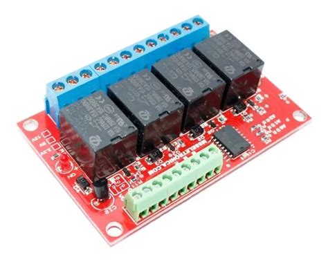 Módulo Relê I2c 4 Canais 5v Pcf8574 P Arduino Esp8266 Esp32 Mebuscar