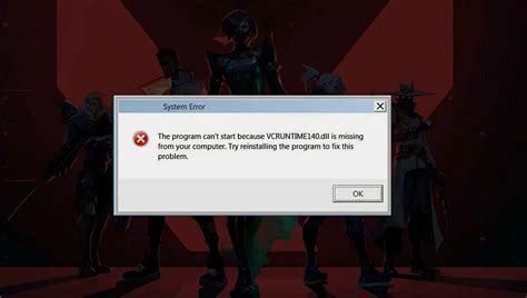 Windows 11 Valorant Error