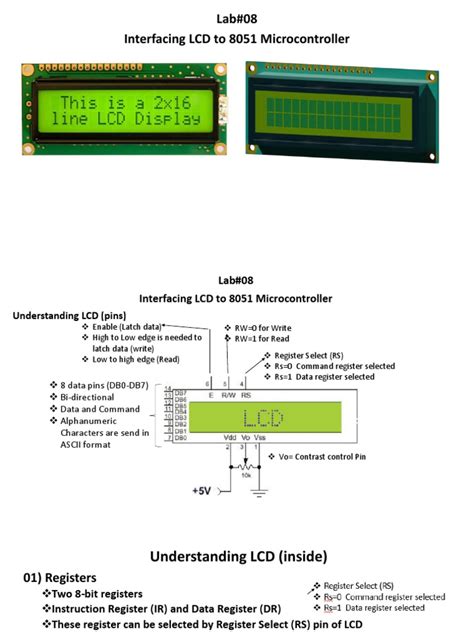 Microcontroller Lab 09 Pdf Computers