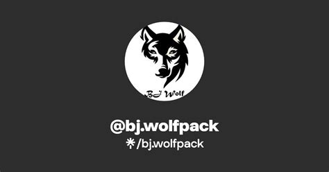 Bj Wolfpack Twitter Instagram Facebook Linktree