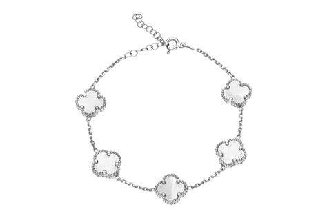Çiçek Sedefli Bileklik My Pure Silver
