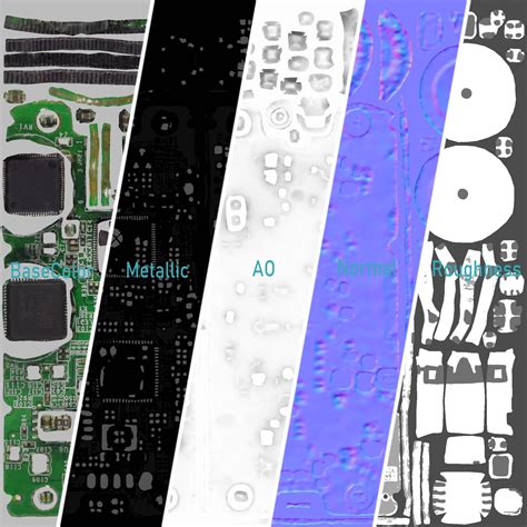 Circuit Board 3d Model By Grishmanovskij Anton