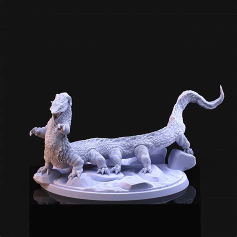 3d Printable Behir By Imp3dsion