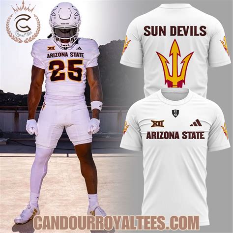 Arizona State Sun Devils Introducing Our 2025 Core Uniforms White Shirt Candourroyaltees