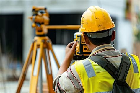 Surveying Construction Sites Ar Generative Ai Premium Ai Generated Image