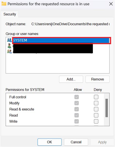 Fix The Requested Resource Is In Use Error Techcult