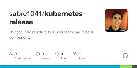 GitHub Sabre1041 Kubernetes Release Release Infrastructure For Kubernetes And Related Components