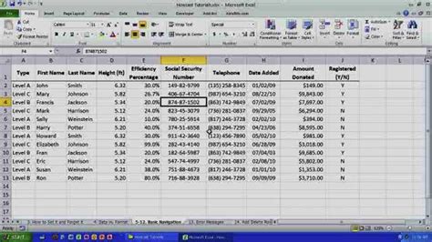 How To Navigate Cells Rows Columns In Excel Howcast
