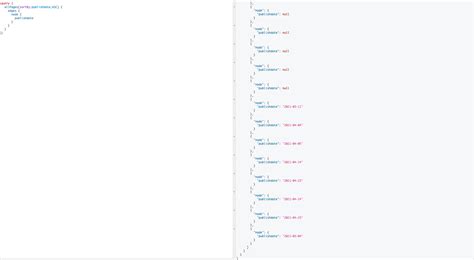 Sortby With Type Timestampts And Date Doesnt Work Developing With