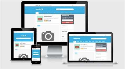 Invert Pro Responsive Blogger Template Makaz