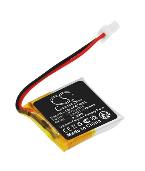 3 7v 70mah Lipo Jfc301819 Battery For Remote Control Clifford 7857x