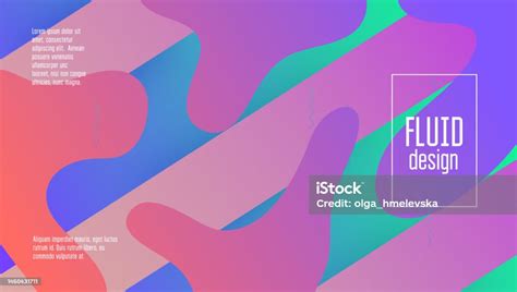 유동 레이아웃 보라색 힙스터 배경 컬러 레인보우 포스터 창의적인 기하학 기술 방문 페이지 네온 배너 밝은 페이지 기하학적 패턴 라일락 액체 레이아웃 0명에 대한 스톡 벡터