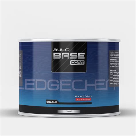 Basecoat Color 500ml – Ledger Paints