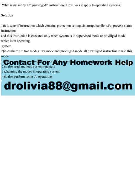 what is meant by a privileged instruction how does it apply to pdf