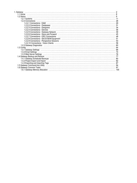 Ignition Gateway Pdf Gateway Telecommunications World Wide Web