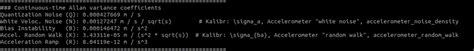 Require Understanding Of Imu Params In Config File · Issue 264 · Hku