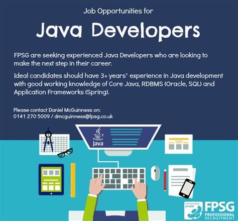 Fpsg On Linkedin Fpsg Are Seeking Experienced Java Developers Who Are Looking To Make The