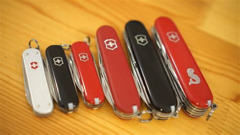Разновидности ножей Victorinox - YouTube