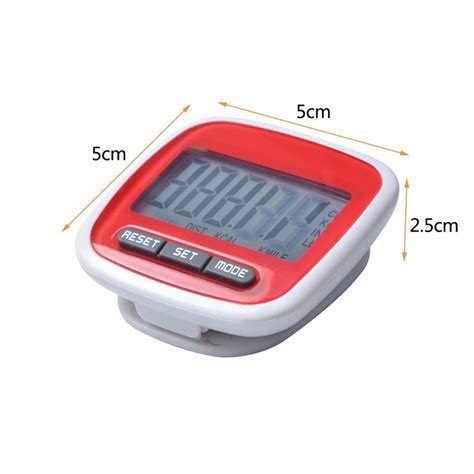 Waterproof Digital Pedometer Step Active 3d Pedome Grandado