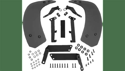 Show Chrome Aeroflo Lower Wind Deflectors For ‘19 22 Can Am Ryker
