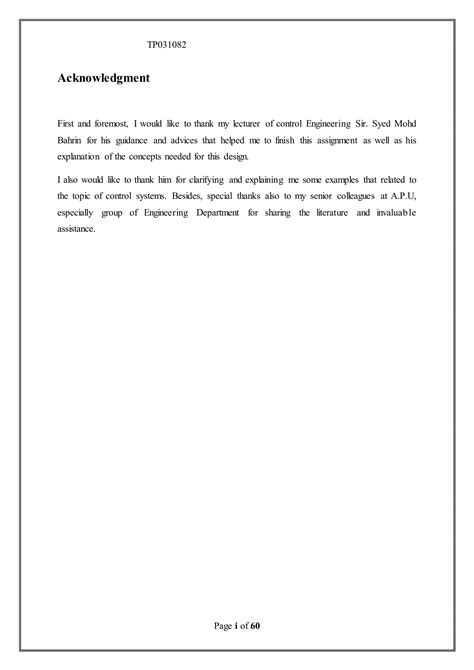 Control Engineering Assignment Docx