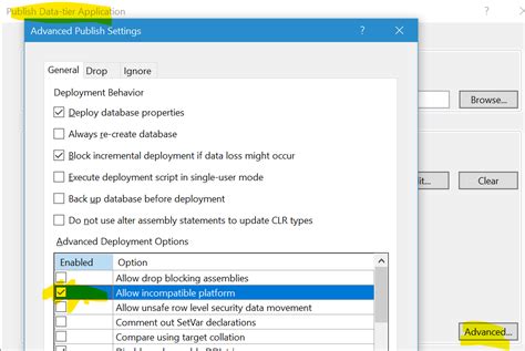 Sql Server Not Able To Build Visual Studio Database Project Targeting