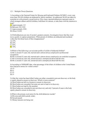 3 Quiz Chapter 3 Quiz Needed To Study For Final 3 Multiple Choice Questions Generally