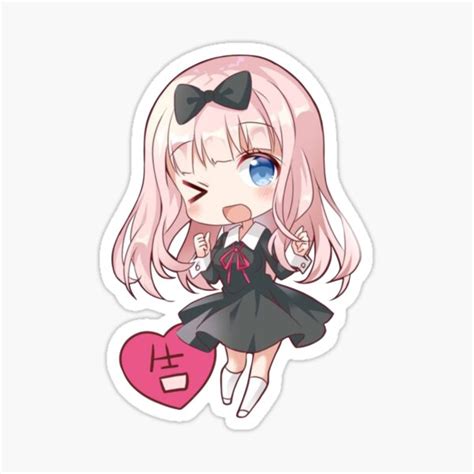 Anime Chibi Stickers Chibi Gift Japanese Cute Chibi Kawaii Anime Manga Heart Chibi Decal Sailor