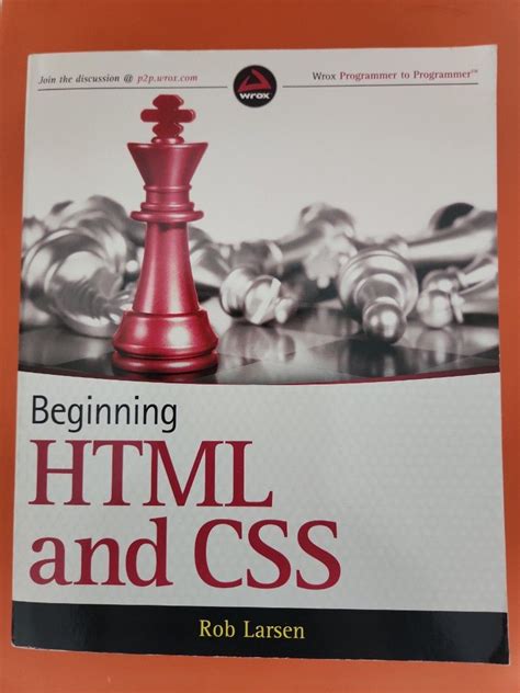 beginning html and css hobbies and toys books and magazines textbooks on