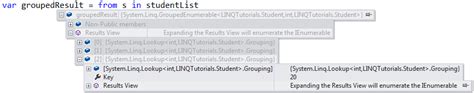 LINQ 分组运算符 GroupBy和ToLookup LINQ教程 菜鸟教程