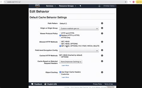 Aws Cloudfront This Distribution Is Not Configured To Allow The