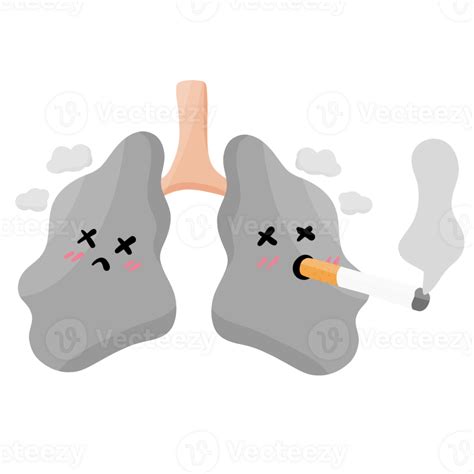 Cigarette And Lung Health Smoking Awareness 58132366 Png