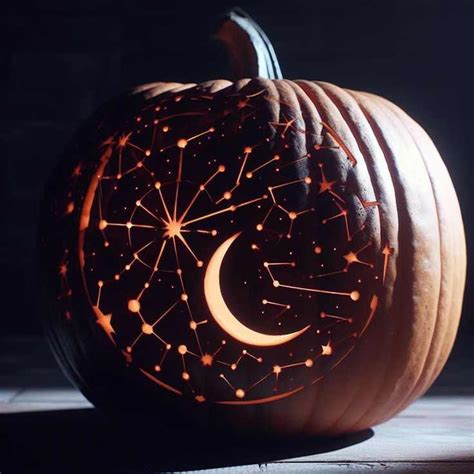 11 Moon And Stars Pumpkin Carving Pattern Ideas Anuris Journey