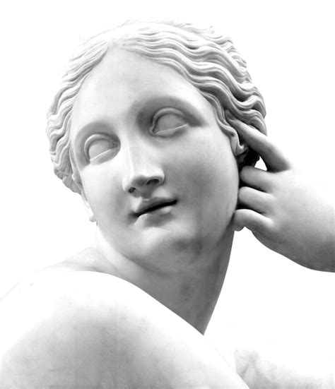 그리스 여신 조각 Png 3d 스티커 투명한 배경 프리미엄 사진