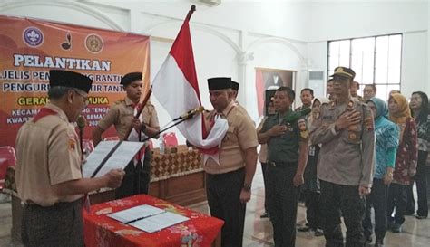 Pelantikan Aniceto Magno Da Silva Sebagai Kamabiran Semarang Tengah Dan Dukungan Kwarcab Dalam