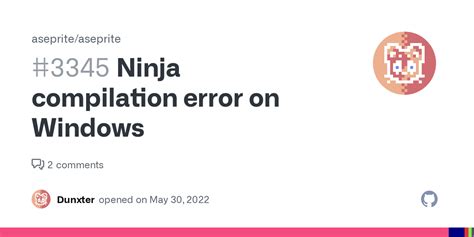 ninja compilation error on windows · issue 3345 · aseprite aseprite