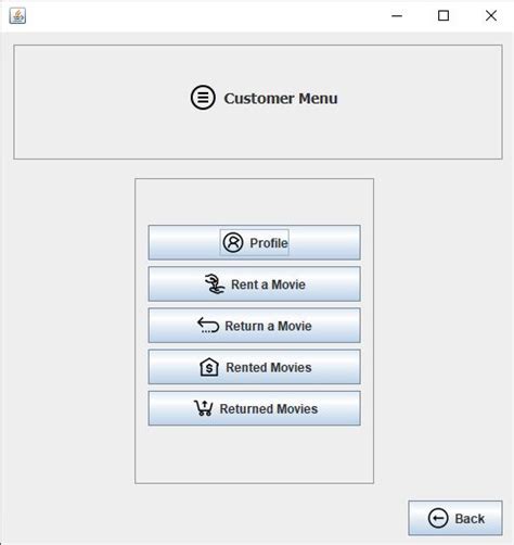 Github Abbaszah Movie Rental System Java Project A Mini Gui Based Java Project Java Awt