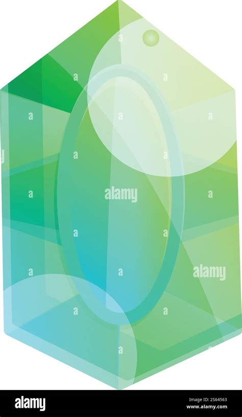 Green Emerald Icon Cartoon Of Green Emerald Vector Icon For Web Design