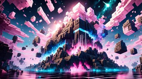 Exploding Minecraft Colorful Cubes Minecraft Blocks Minecraft Textures And Cubes Minecraft