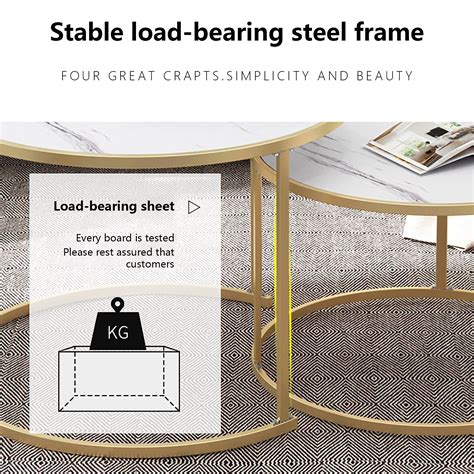 Round Table Nordic Small Coffee Table Modern Home Vicedeal