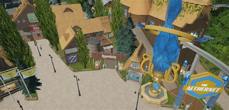 Lands Of Etheirys I Made A Ffxiv Theme Park In Planet Coaster R Ffxiv