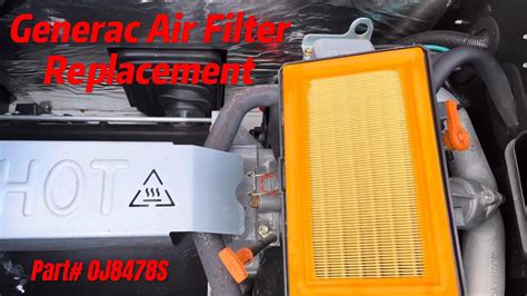 How To Replace And Check The Air Filter On Your Generac Generator
