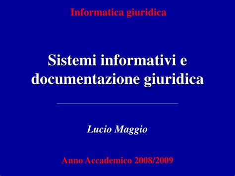 ppt informatica giuridica powerpoint presentation free download id